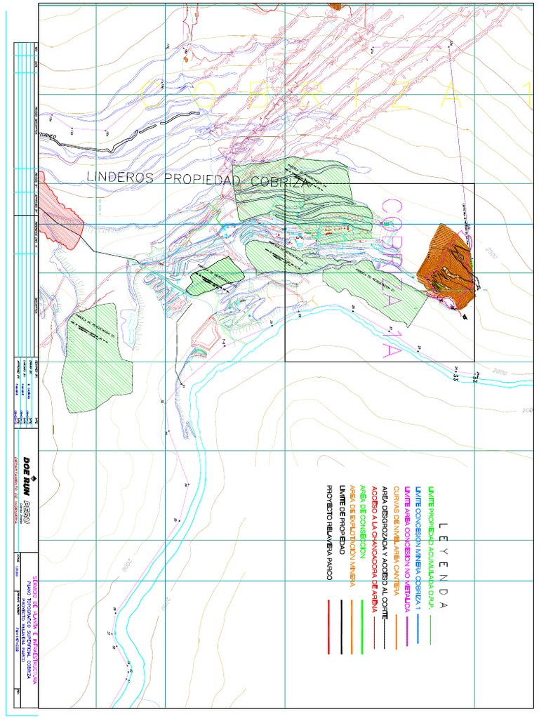 Plan de Desbosque Cobriza | PDF