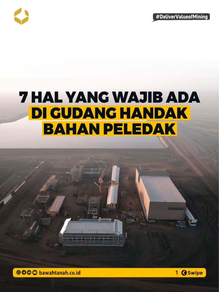 Gudang Handak Bahan Peledak | PDF