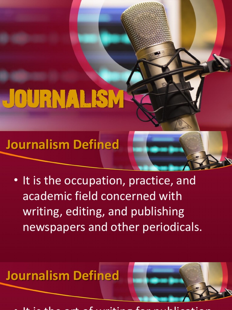 Intro To Journ - PDF | PDF
