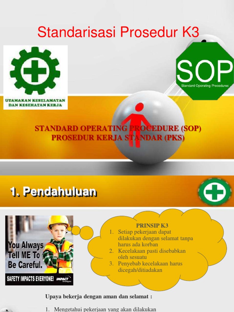 Standardisasi Prosedur K3 | PDF