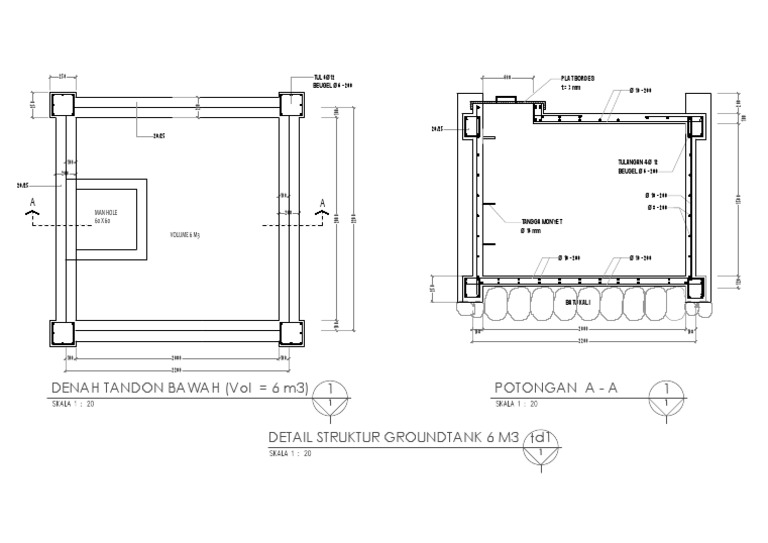 ground tank 6 m3 | PDF