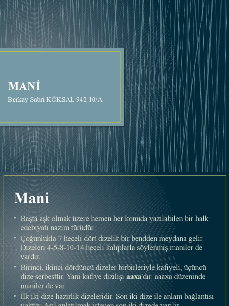 Mani | PDF