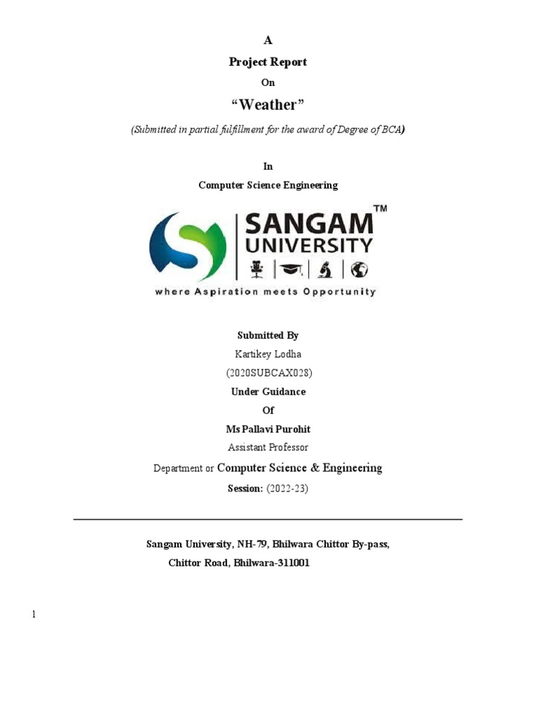 Project Report Format | PDF | Usability | Html