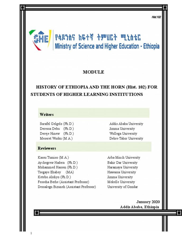 HISTORY Module (Revised) | PDF