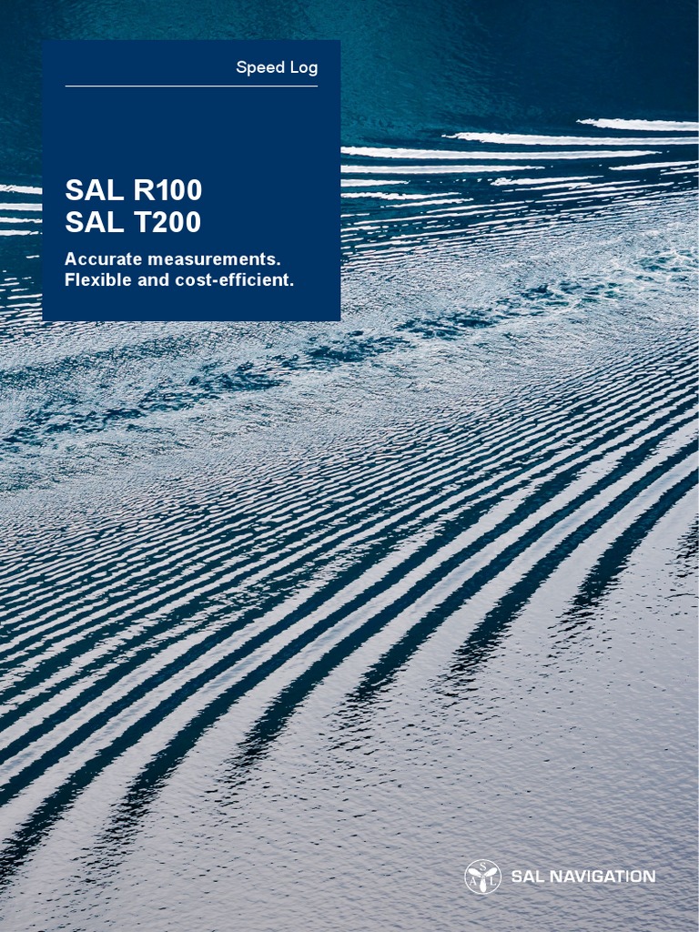 SAL R100 Speed Log Overview | PDF