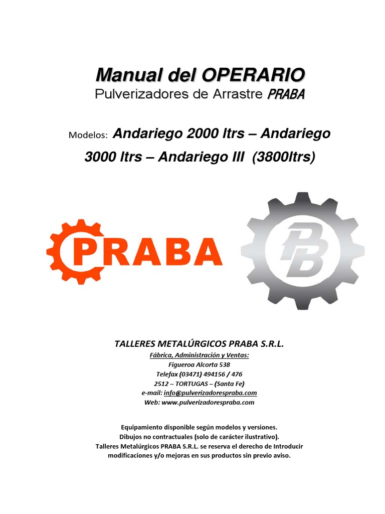 Manual Del Operario Arrastre | PDF