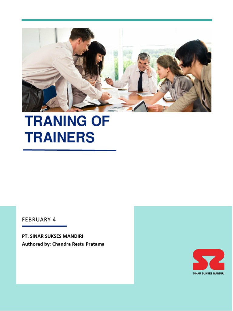 Training of Trainers | PDF