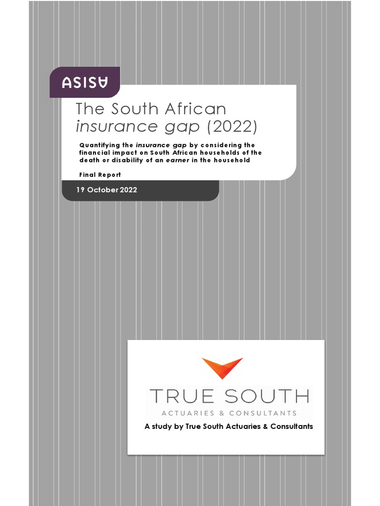 The South African Insurance Gap 2022 | Download Free PDF | Insurance ...