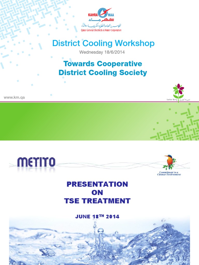 Metito - TSE RO Presentation KM DC Workshop | PDF | Membrane | Water ...