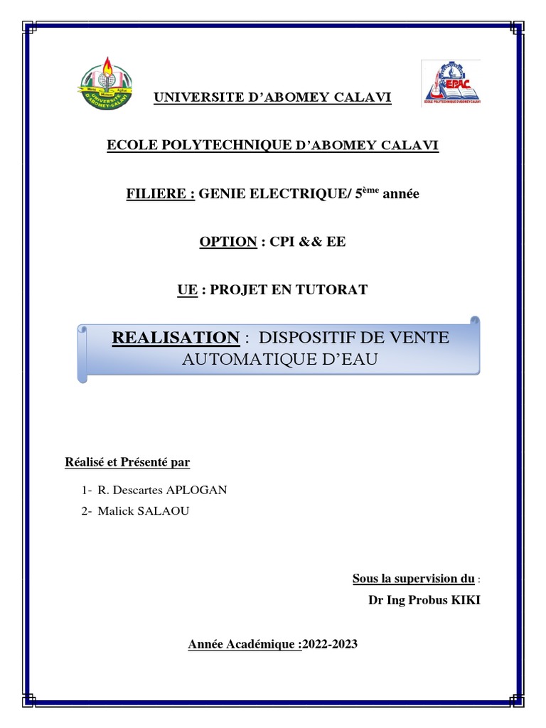 Rapport_Projet | PDF