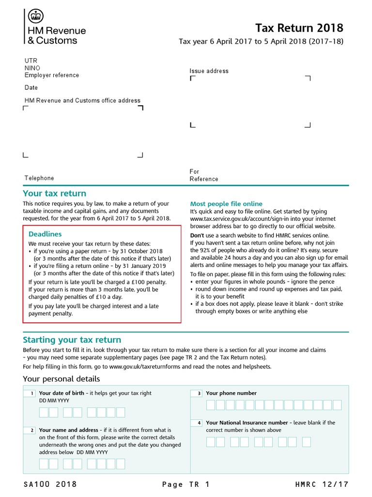 Sa100 2018 | PDF