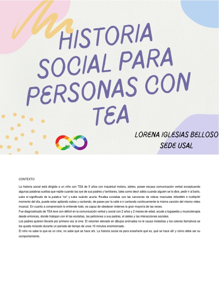 Historia Social para TEA | PDF