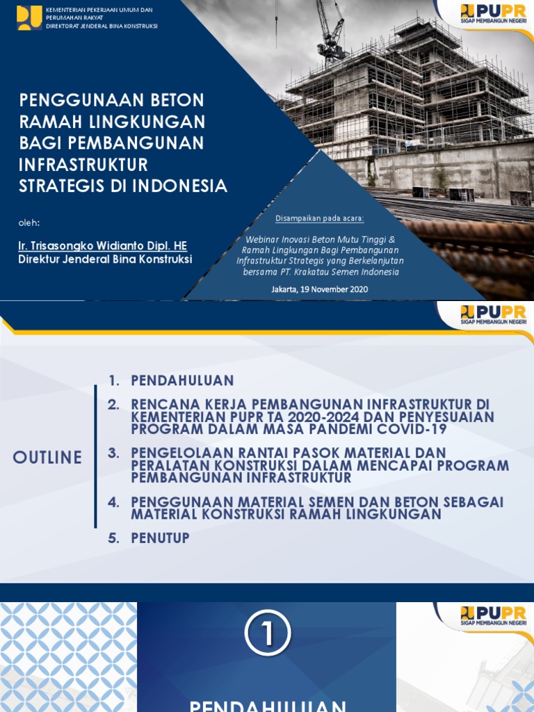 Presentation Kementerian PUPR | PDF