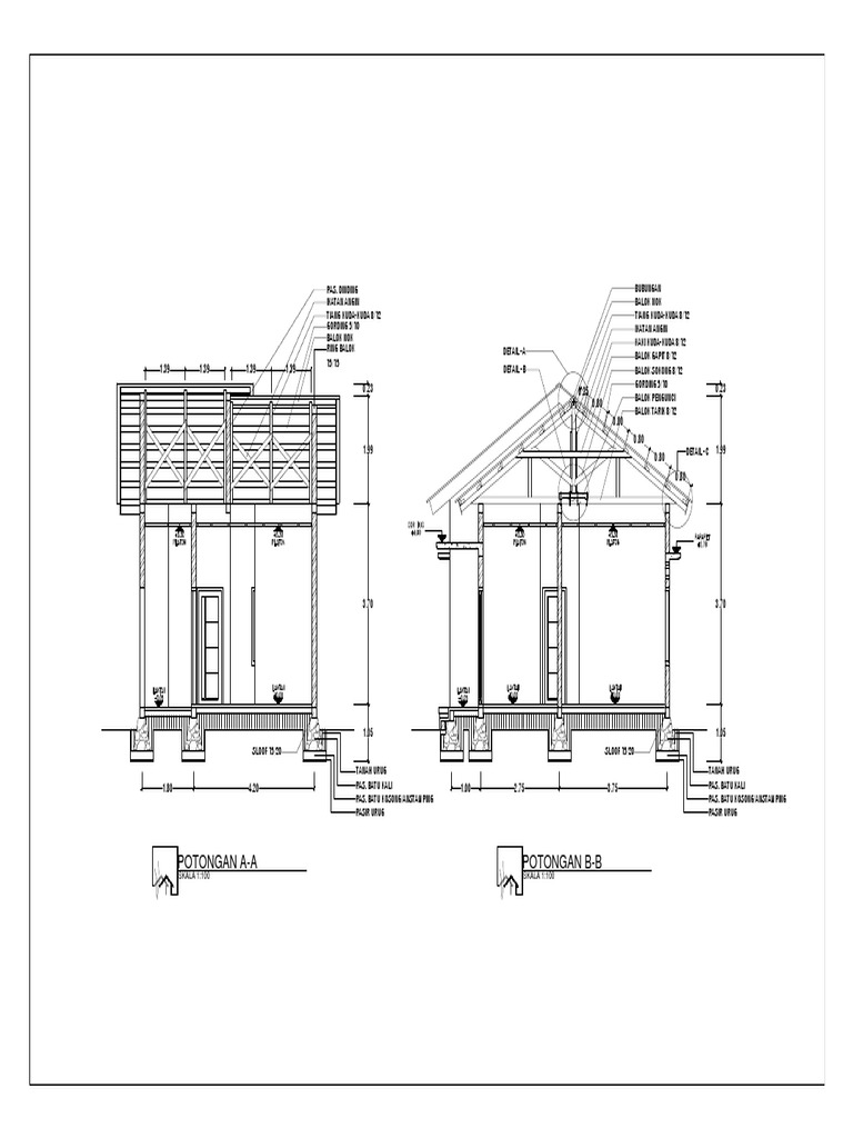 Potongan Aa Dan BB | PDF