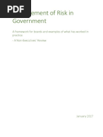 UK HM Government (2020) - Orange Book | PDF | Risk | Risk Management