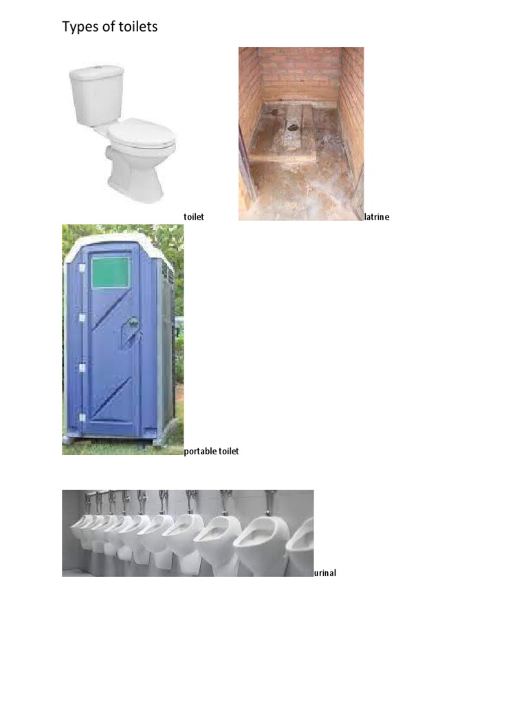 Types of toilets | PDF