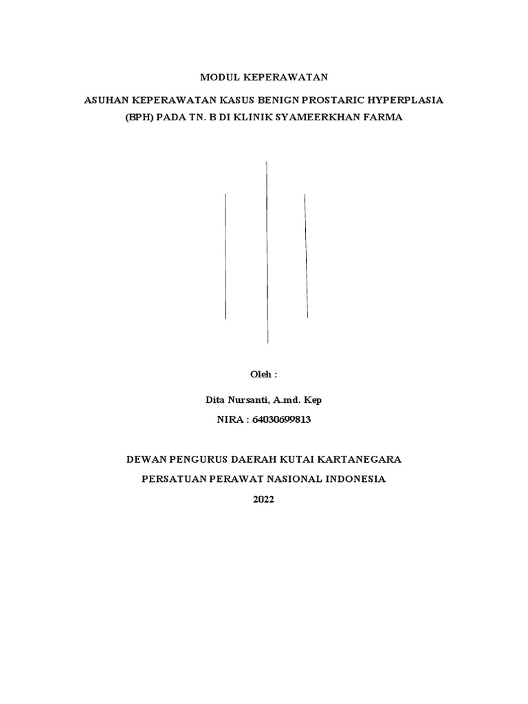 MODUL KEPERAWATAN 1 - Dita Nursanti | PDF