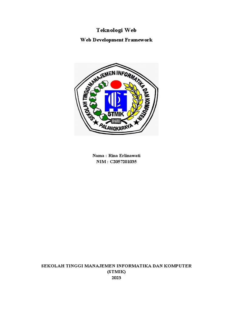 Web Development Framework Pdf