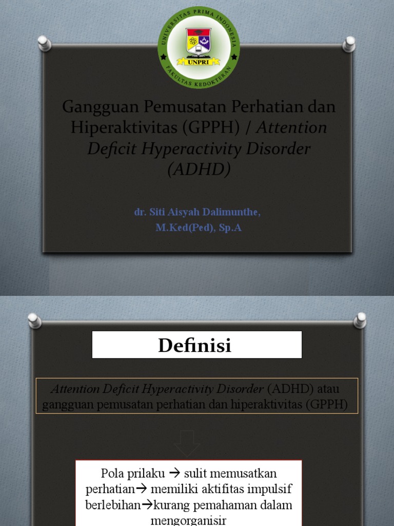 Panduan Lengkap ADHD pada Anak | PDF