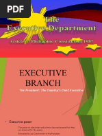 The Executive Branch of The Philippines Structure Functions and ...