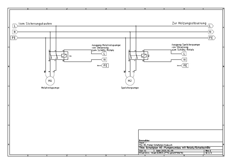 HE Pumpe Schaltplan | PDF