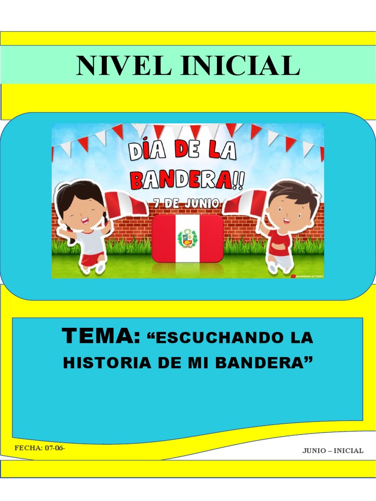Dia de La Bandera Inicial | PDF | Ritmo | Aprendizaje