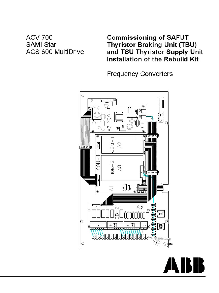 ACV 700 Commissioning of SAFUT Thyristor Braking Unit (TBU) and TSU ...