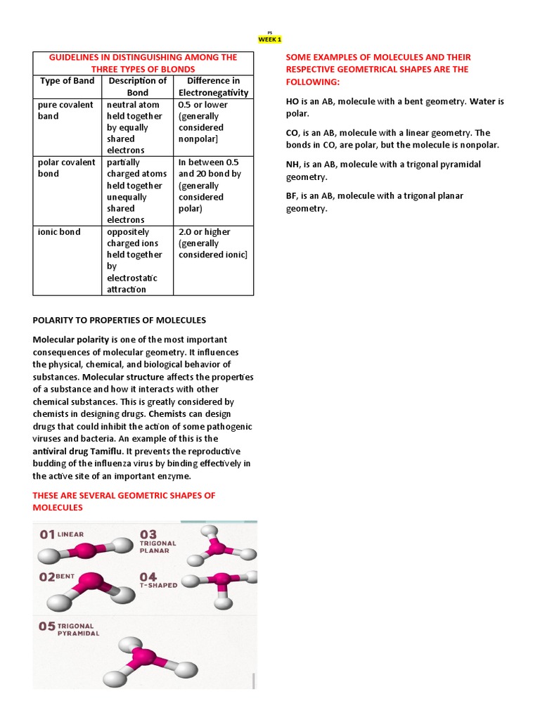 4 - PS | PDF | Chemical Polarity | Chemical Bond