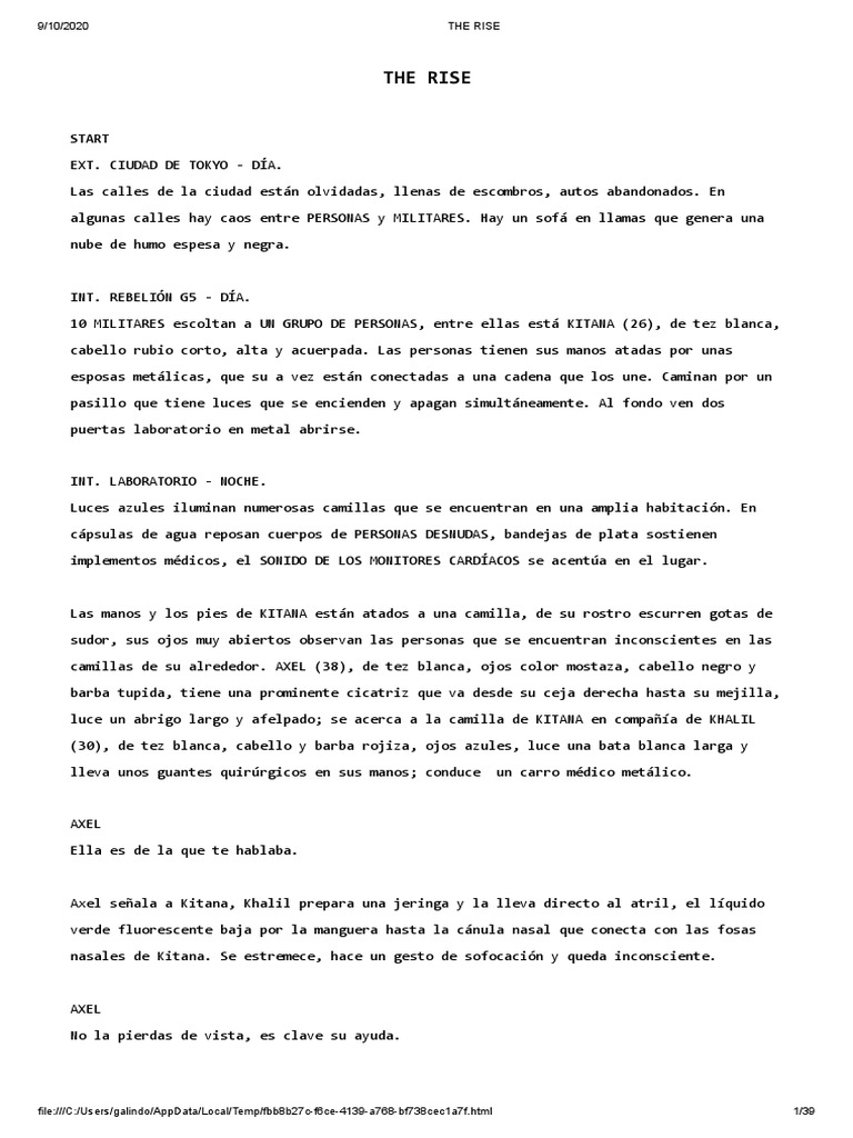 The Rise | PDF | Holografía