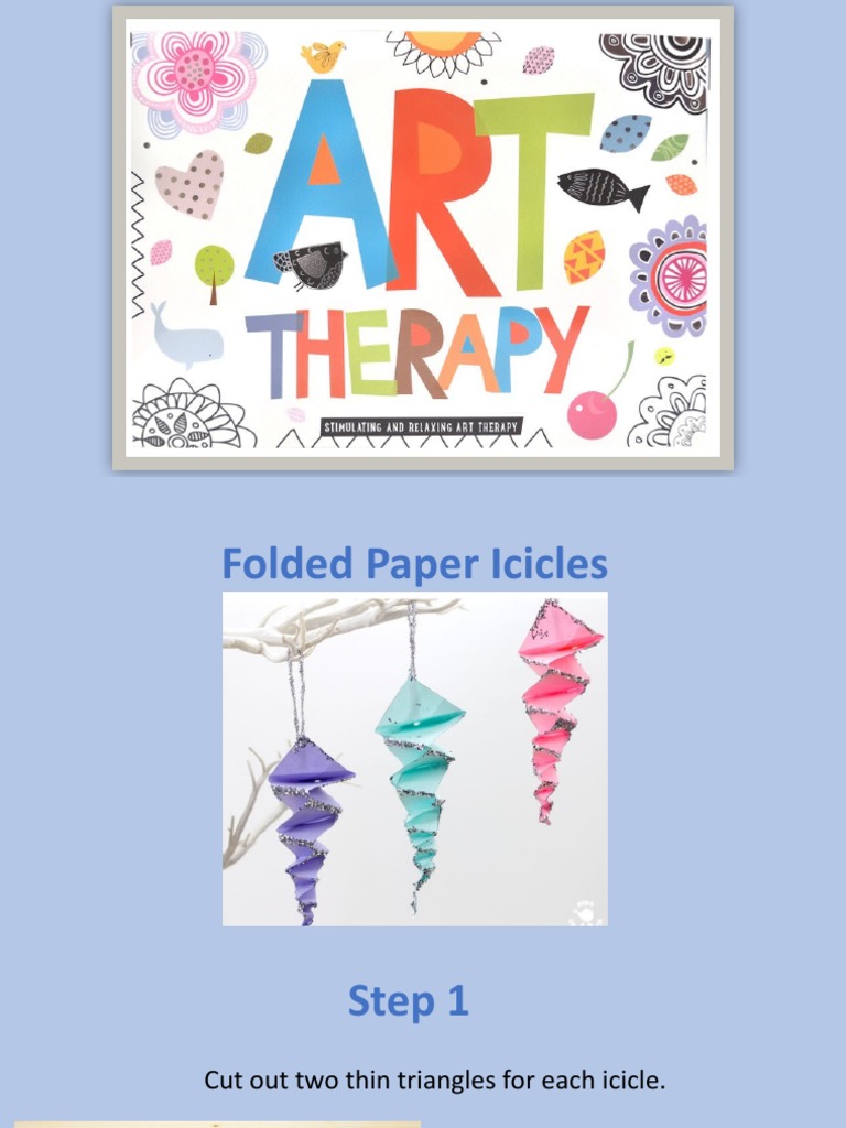 Paper Icicles | PDF | Home & Garden