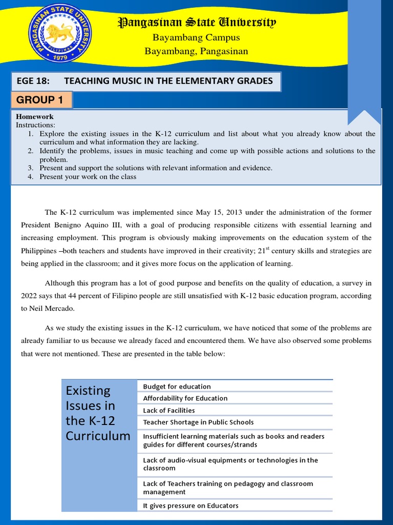 Music Template | PDF | Teachers | Music Education