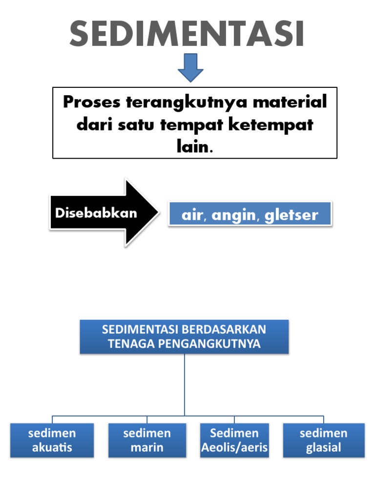 Jenis-Jenis Sedimentasi dan Prosesnya | PDF | Ilmu Sosial | Sains & Matematika