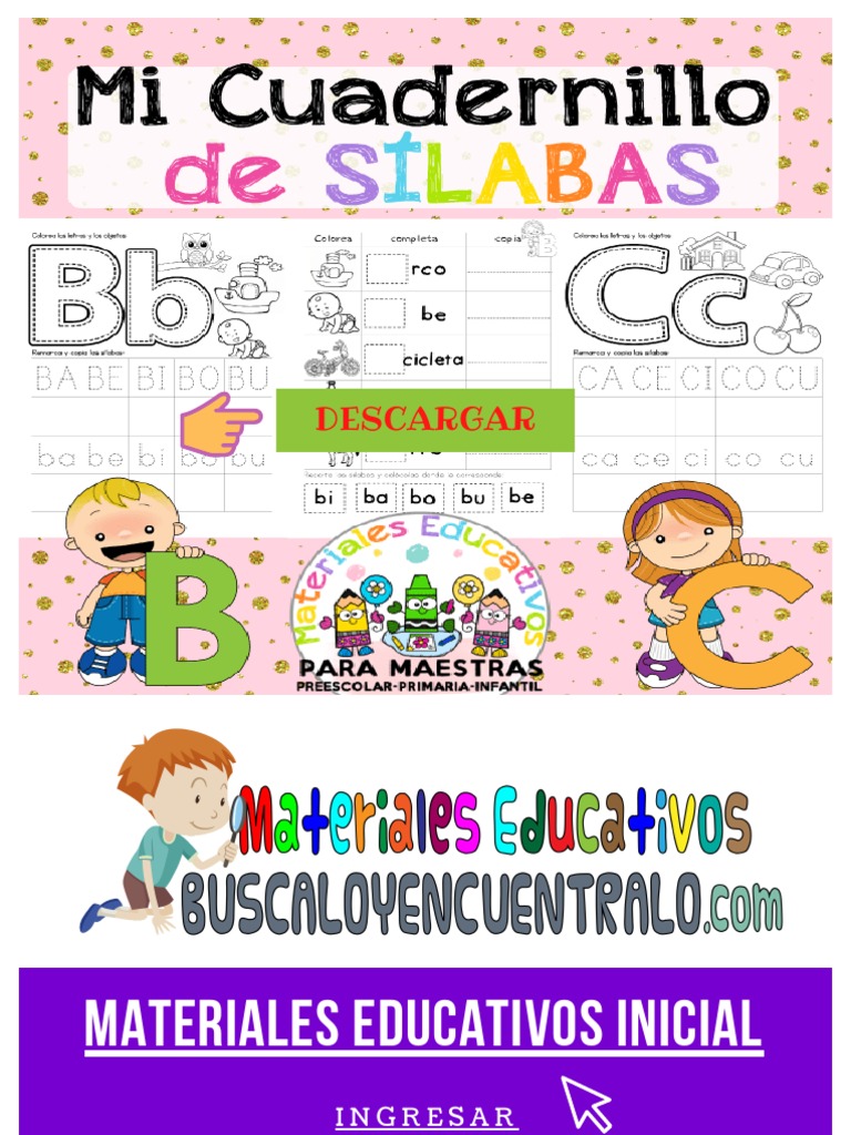 Mi Cuadernillo de Sílabas | PDF