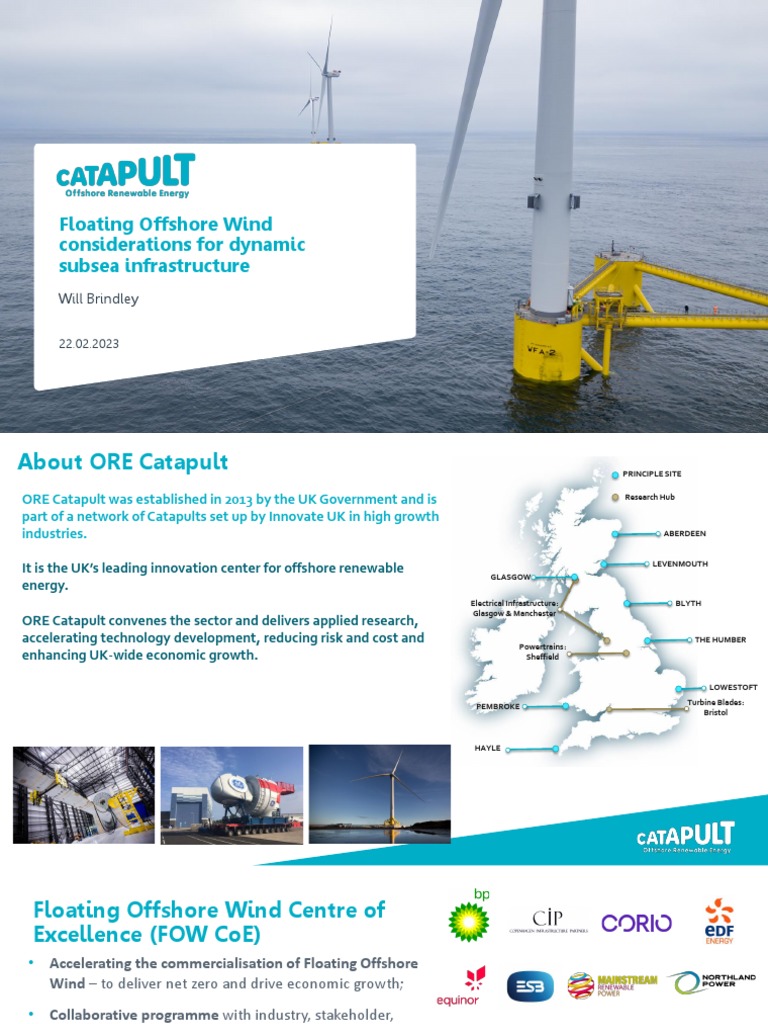 Se23 - Ore Catapult - Will Brindley | PDF | Offshore Wind Power ...