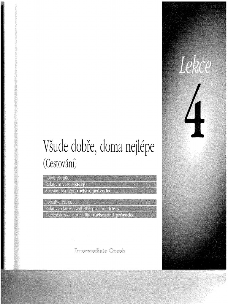 Communicative_Czech_Intermediate_Czech_2 | PDF