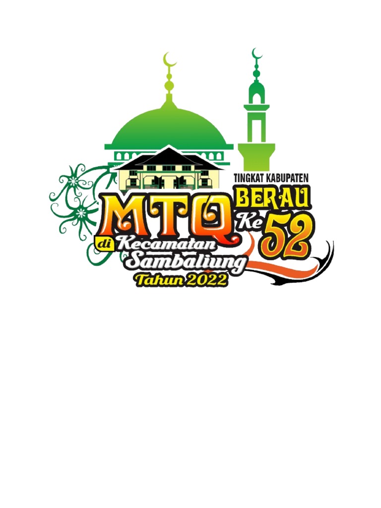 LOGO MTQ KAB BERAU | PDF