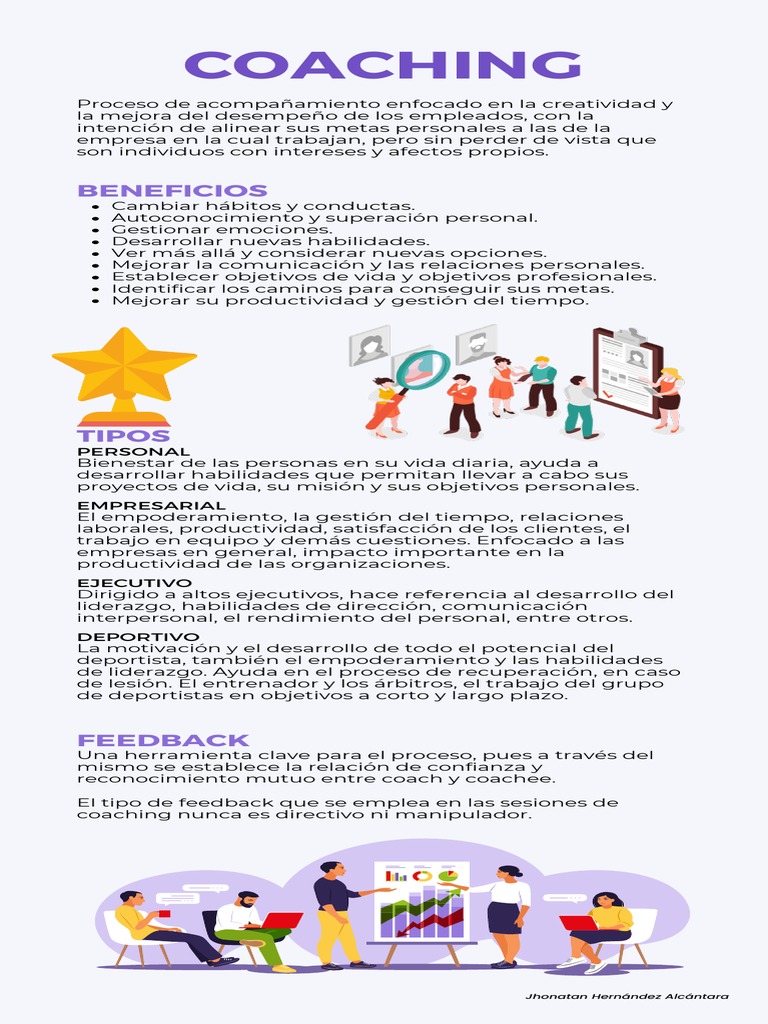 Tipos de Coaching y sus Beneficios | PDF