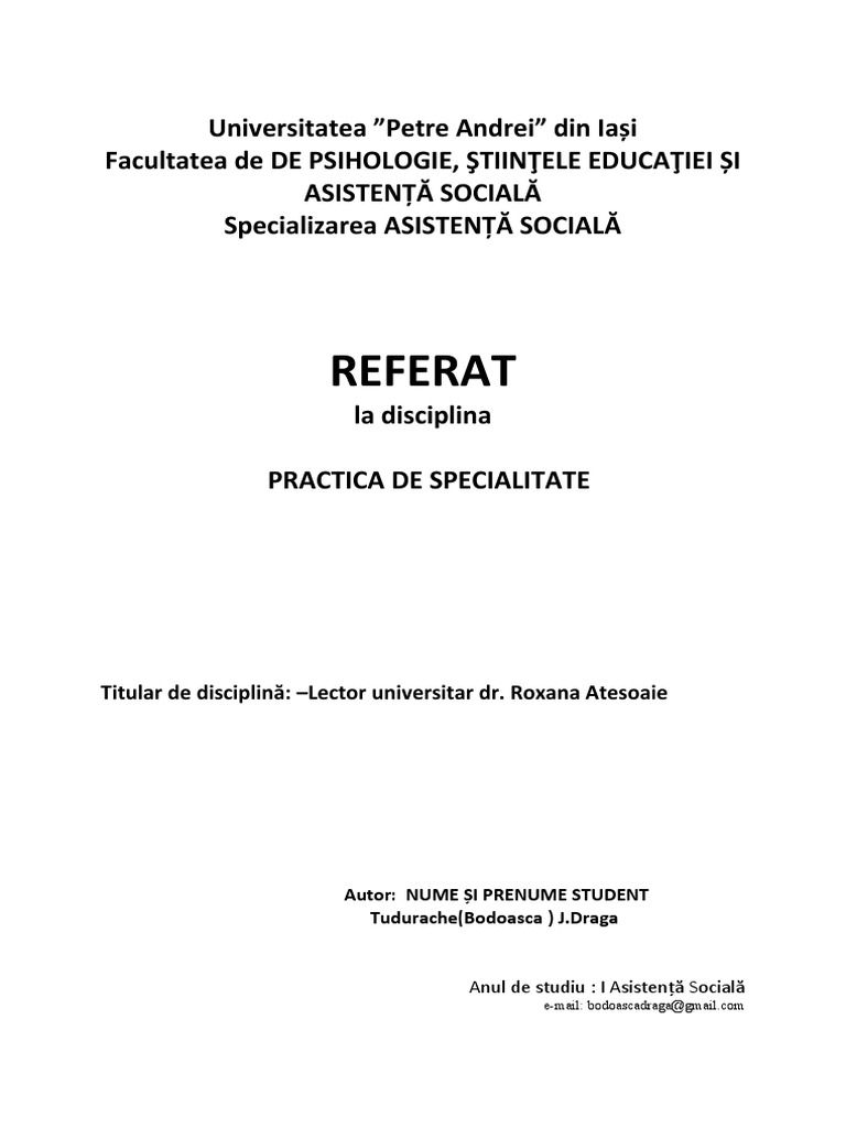 FISA INSTITUTIEI 2 | PDF