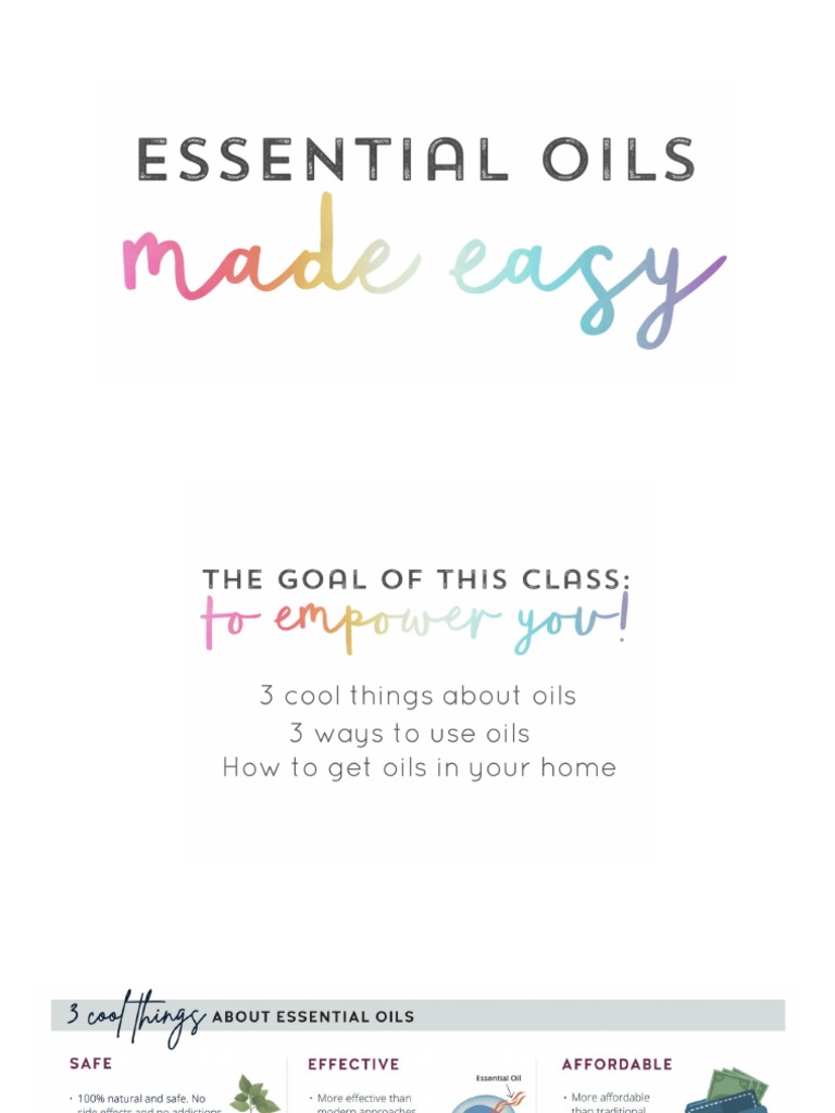 Essential Oils Made Easy - June 2020 | PDF
