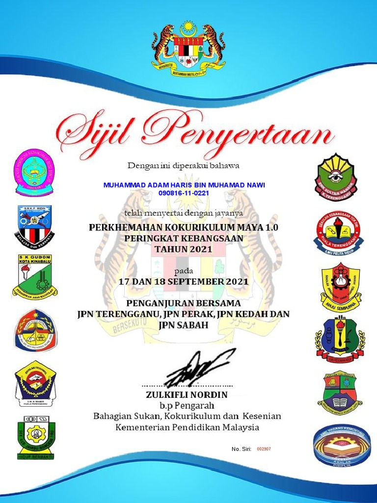 Muhammad Adam Haris Bin Muhamad Nawi | PDF