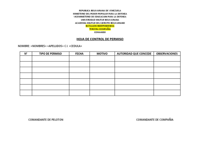 08 Control de Permisos | PDF