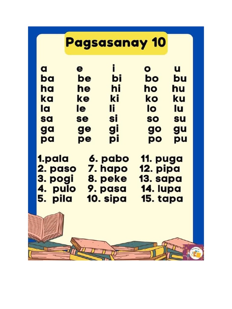 Filipino Reading Mats 3 | PDF