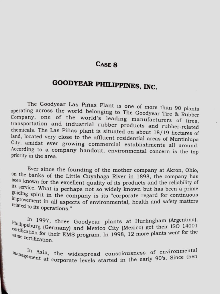 Goodyear Philippines Inc. | PDF