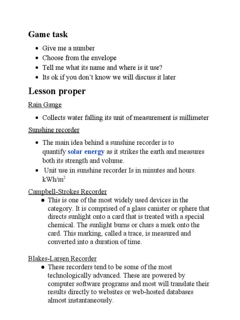 Sunshine Recorder | PDF