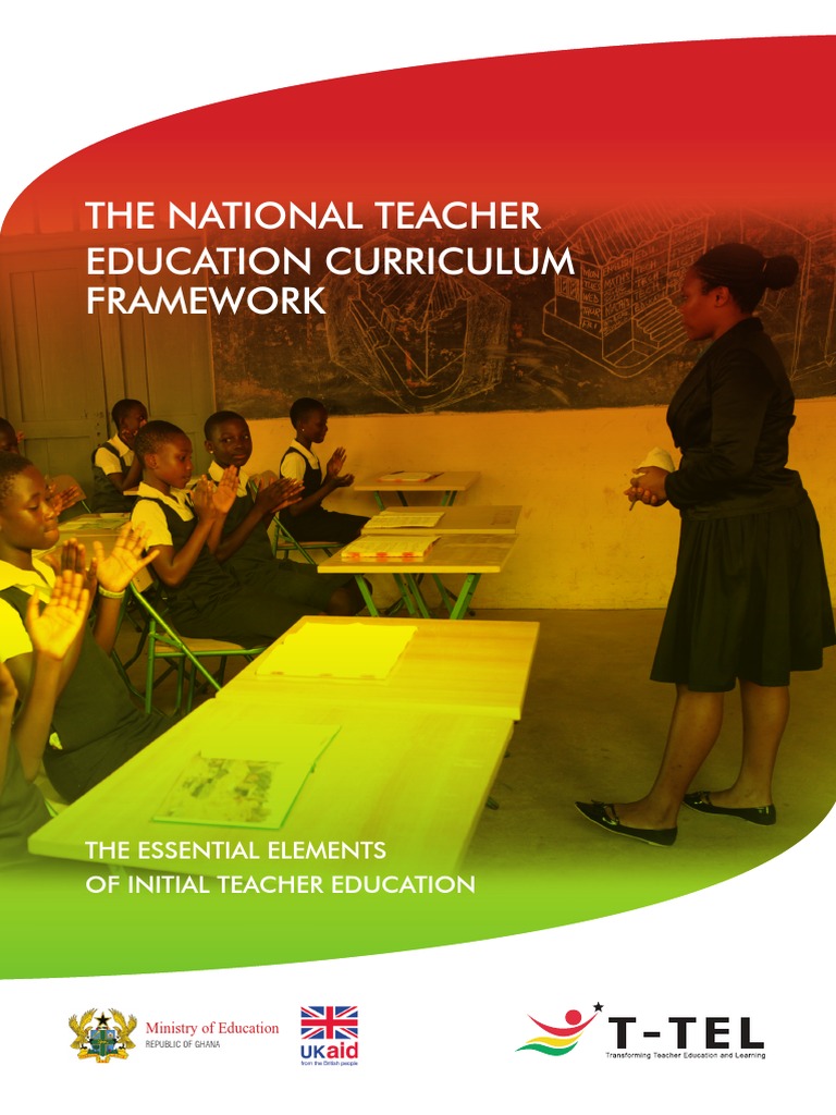 National Teacher Education Curriculum Framework | PDF | Teacher ...