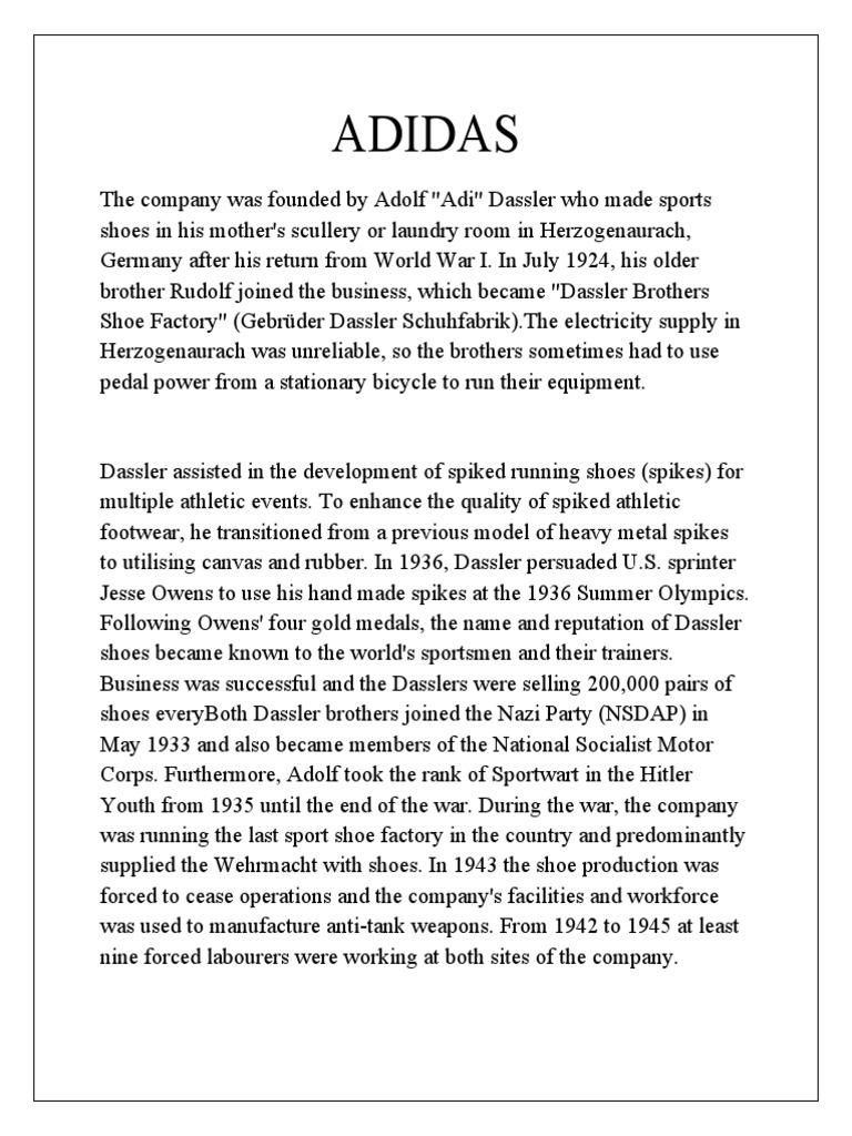 ADIDAS | PDF | Adidas | Market Segmentation