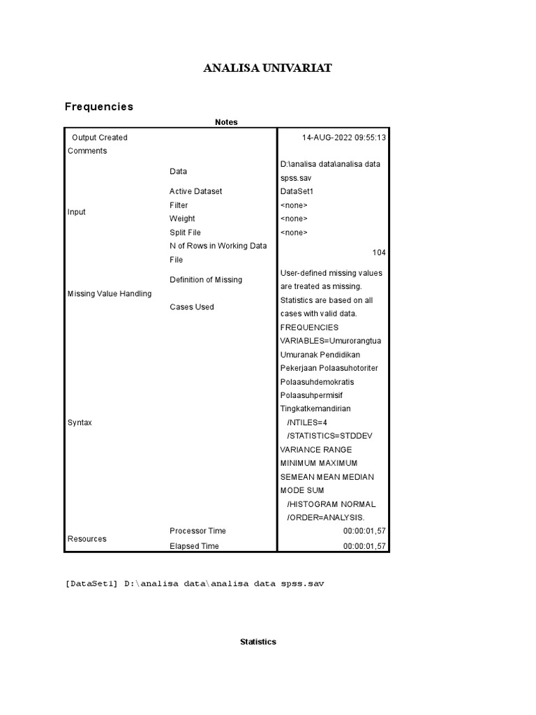 Analisa Data 2 Pdf