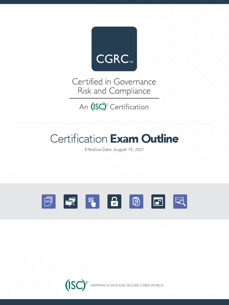 CGRC Exam Outline | PDF | Information Security | Audit