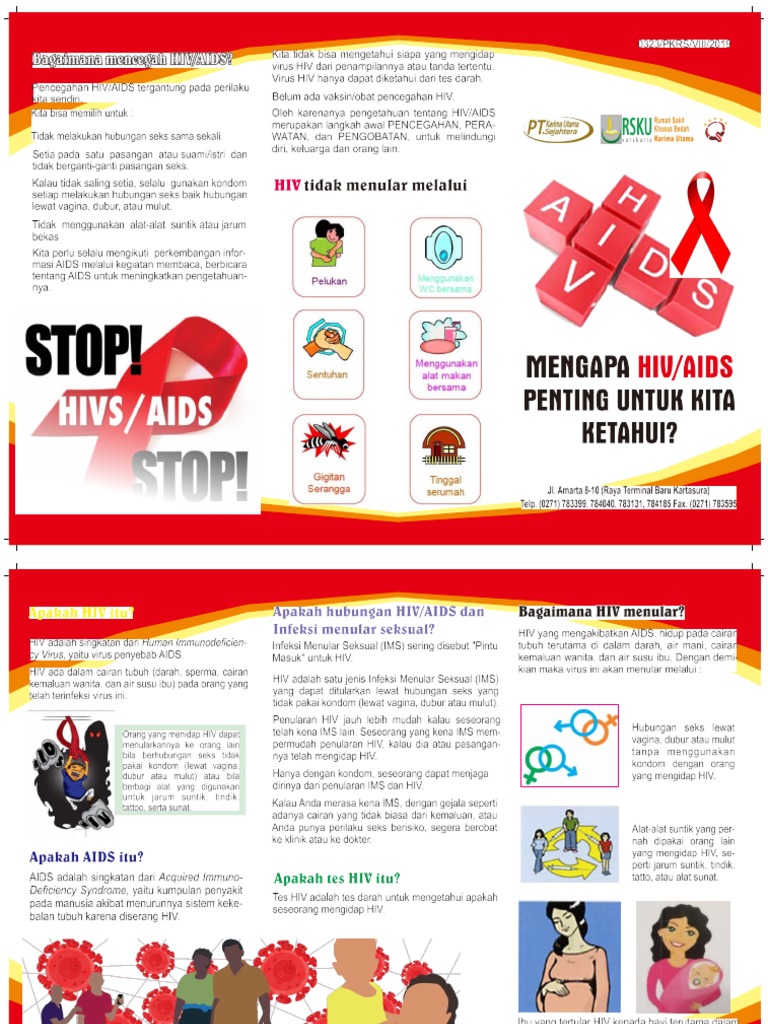 Leaflet Hiv Aids Ok | PDF