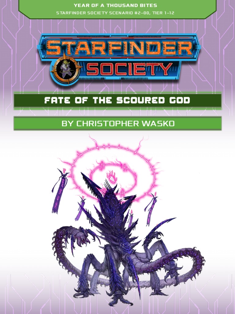 SF S02-00 - Fate of The Scoured God | PDF | Personal Computers | D20 System